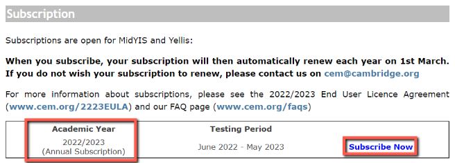 Checking your student numbers – CEM
