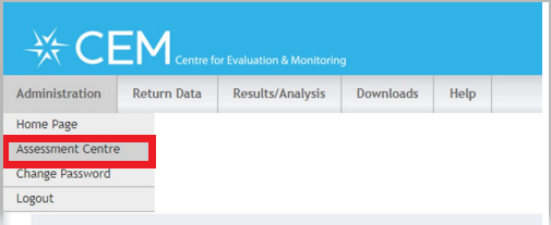 Accessing the Assessment Centre – CEM