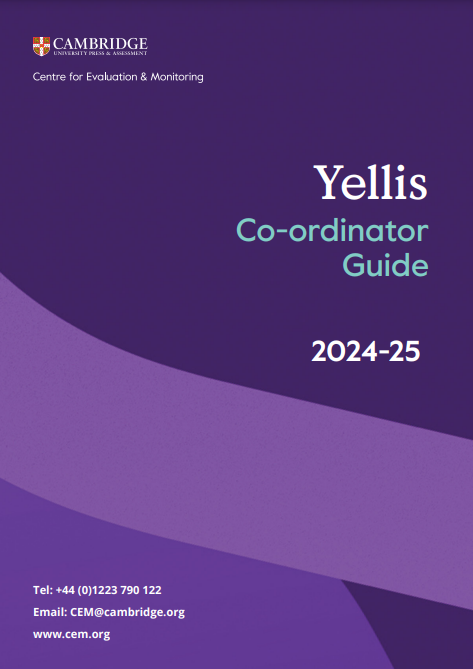 Full PDF Coordinator guidance document for Yellis – CEM