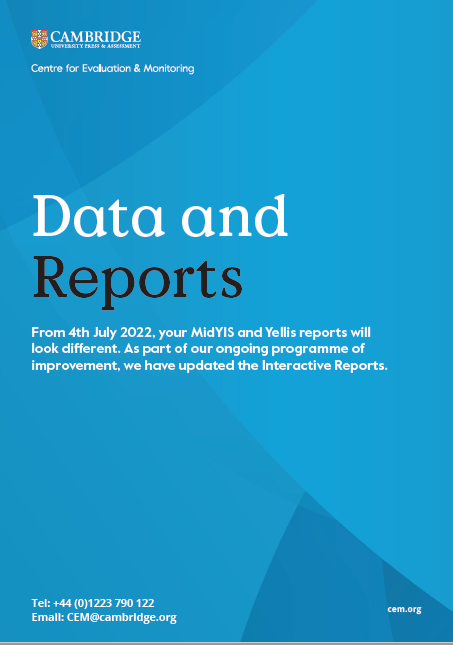 Data and Reports Guide – CEM